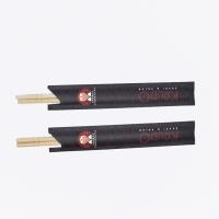 China Sustainable Bamboo Wooden Chopsticks for Indoor and Outdoor Camping with Paper Bag for sale