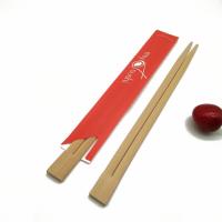 China 23cm Natural Color Disposable Wooden Chopsticks 10g Sushi Bamboo Chopsticks With Individual Wrapping for Picnic for sale