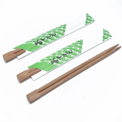 China sushi chopsticks disposable nature bamboo chopstick with custom logo for sale