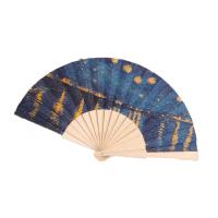 China Free Design Wooden Fan 21cm or Customize Perfect for Business Gift and Promotion for sale