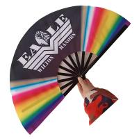 China Japanese Custom Printed Logo Wedding Hand Fans Handmade Bamboo Fan for sale