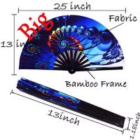 China Japanese Custom Printed Logo Wedding Hand Fans Handmade Bamboo Fan for sale