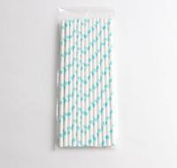 China Black Stripe Jumbo Paper Straws Eco Friendly and Disposable for Bubble Tea Drinking for sale