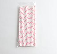 China Colorful Paper Straw for Beverage Drinking Degradable Natural 197*6mm Wrap Paper for sale