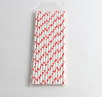 China Sugarcane Bagasse Disposable Drinking Straw 20cm Length Compostable and Biodegradable for sale
