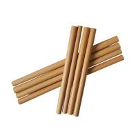 China Nature Bamboo Eco-Friendly Bamboo Straws Custom Logo Drinking Straw for sale