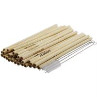 China 2024 Natural Bamboo Drinking Straw Eco-friendly Bamboo Reusable Straws for sale