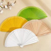 China Wholesale High Quality Colorful Spot 23 cm Gift Fan Hand-painted Wooden Fan Spanish Wooden Crafts Folding Hand Fan for sale