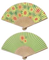 China Customizable Bamboo Folding Hand Fan in Multiple Sizes 21*38cm 23*42cm 26.5*47cm for Wedding Decoration and Promotions for sale