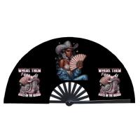 China Customizable Bamboo Carved Painted Hand Fan for Home Decoration and Business Gift for sale