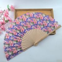 China Wooden Antique Style Hand Fan for Wedding Souvenir and Festival Gift Custom Printed for sale