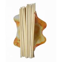 China Wholesale Disposable Bamboo Chopsticks with Custom Logo and Natural Color Packed 100prs/bag for sale
