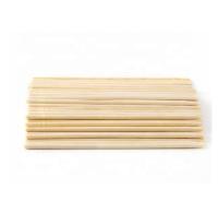 China Wholesale Disposable Bamboo Chopsticks with Custom Logo and Natural Color Packed 100prs/bag for sale
