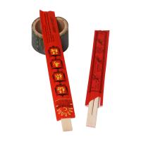 China Customizable Paper Wrap Bamboo Chopsticks in 210/230/240mm Sizes Made from 100% Natural Moso Bamboo for sale