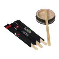 China Disposable Bamboo Chopsticks Made from 100% Natural Moso Bamboo with High Temperature Sterilization and Custom Logo Packing for sale
