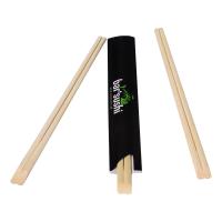 China Disposable Bamboo Chopsticks Made from 100% Natural Moso Bamboo with High Temperature Sterilization and Custom Logo Packing for sale