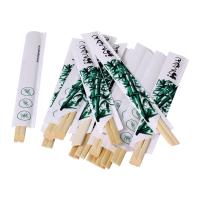 China Wholesale Custom Logo Disposable Bamboo Chopsticks in 210/230/240mm Sizes Made from 100% Natural Moso Bamboo for sale