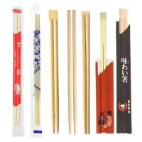 China Eco-Friendly Disposable Bamboo Chopsticks with Custom Logo and OPP Packed for Restaurants and Takeaway for sale