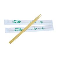 China Eco-Friendly Custom Logo Disposable Bamboo Chopsticks OPP Packed for Restaurant and Takeaway for sale
