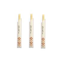 China Custom Wrapper Sleeves Japanese Disposable Bamboo Chopsticks Made from 100% Natural Moso Bamboo with High Temperature Sterilization for sale