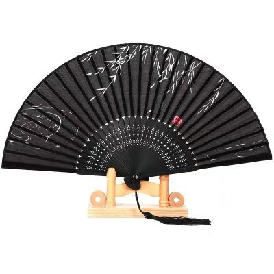 China Eco-Friendly 8 inch /21*38cm Bamboo Hand Fan for Wedding Favors - Custom Hand Fan for sale