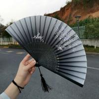 China Eco-Friendly 8 inch /21*38cm Bamboo Hand Fan for Wedding Favors - Custom Hand Fan for sale