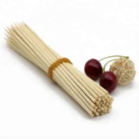 China Versatile Bamboo Skewers 6.0mm Diameter 18cm Length Ideal for Appetizers and Desserts for sale