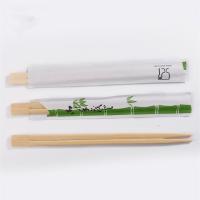 China Hot Selling Chopsticks With Logo Chinese Twin Disposable Food Safety Chopstick for sale