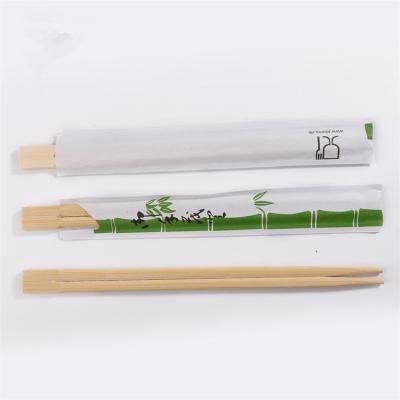 China Hot Selling Chopsticks With Logo Chinese Twin Disposable Food Safety Chopstick for sale