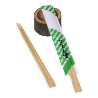China Chinese Eco-Friendly Disposable bamboo chopsticks Paper Wrap Twin Chopsticks for Restaurant for sale