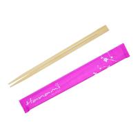 China sushi chopsticks disposable nature bamboo chopstick with custom logo for sale