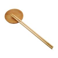 China Factory Directly Sell Disposable Round Bamboo Noodle Chopsticks For Restaurant for sale