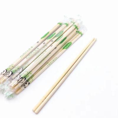 China 100% Eco-friendly 200 mm round shape disposable bamboo chopsticks for sale