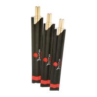 China Custom Chopsticks 20cm 200mm Stock Lot Japan Paper Wrap Chopsticks for sale
