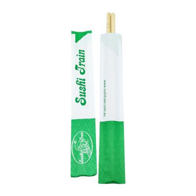 China 5.0mm Restaurant Authentic Japanese Chopsticks , Throwaway Wooden Bamboo Chopsticks for sale