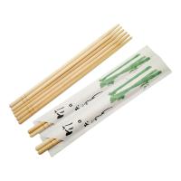 China Natural Bamboo Color Chopsticks for Japanese/Korean/Russian Noodles Treatment Polished for sale