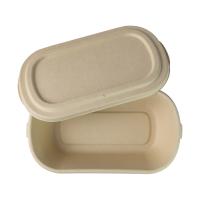 China Biodegradable Disposable Sugarcane Bagasse takeaway Containers Box for sale
