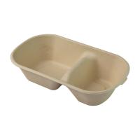 China Biodegradable Disposable Sugarcane Bagasse takeaway Containers Box for sale