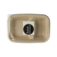 China Biodegradable Paper Pulp Lunch Container, Sugarcane Bagasse Food Container, Disposable Tableware for sale