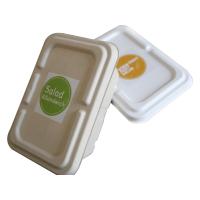 China Factory 100% Biodegradable Compostable Bagasse Pulp Packaging Food Container for sale