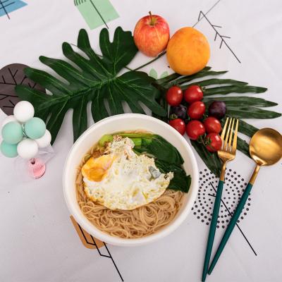 China Bagasse Pulp Biodegradable Bowls With Lids , Compostable Salad Containers Takeout for sale