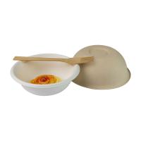 China Restaurant Compostable Soup Bowls ,  26Oz Disposable Microwave Bowls Recycled for sale