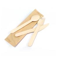 China Travel Cutlery Set with Customized Wooden Bamboo Utensils Grade A/AB/B 100/140/160cm for sale