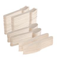 China Disposable Wooden Cutlery Sets Ecological Biodegradable Compostable for sale