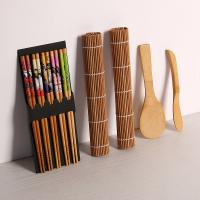 China Kitchen Sushi Rolling Mats Hardware Luxury Bamboo Sushi Making Fast Food for sale