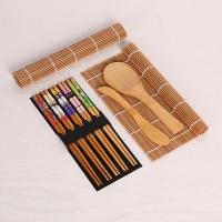 China Kitchen Sushi Rolling Mats Hardware Luxury Bamboo Sushi Making Fast Food for sale