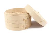 China 10 inch Handmade Bamboo Steamer Customized Logo Acceptable from Vietnam for sale