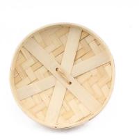 China 10 inch Handmade Bamboo Steamer Customized Logo Acceptable from Vietnam for sale
