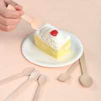 China Disposable Bulk Wooden Cutlery Wood Spoon Knife Fork For Home Restaurants for sale