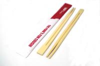China Factory Manufacturers Sales Biodegradable Disposable Twin Bamboo Chopsticks for sale